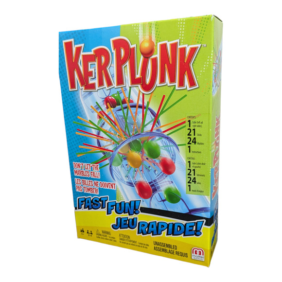 Mattel | Games | Mattel Kerplunk New Fast Fun Ages 5 Up Brand New ...